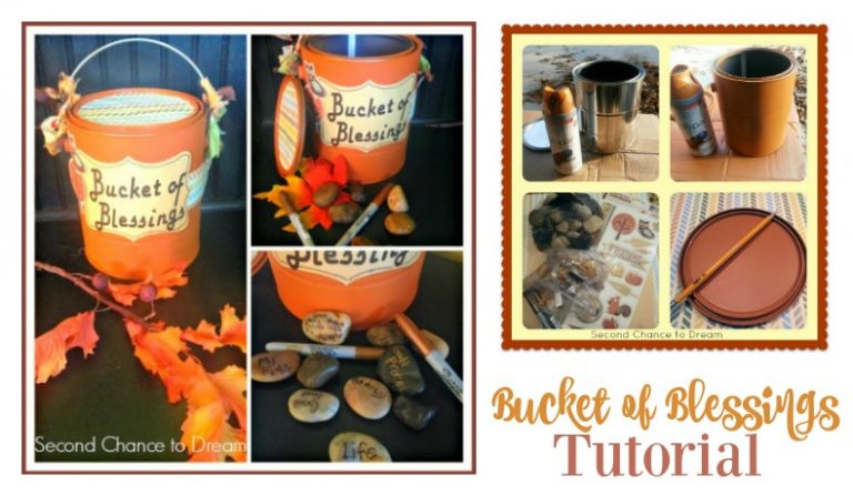 Second Chance To Dream - Bucket of Blessings Tutorial