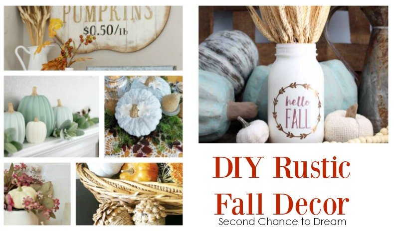 Second Chance to Dream - DIY Rustic Fall Decor Ideas