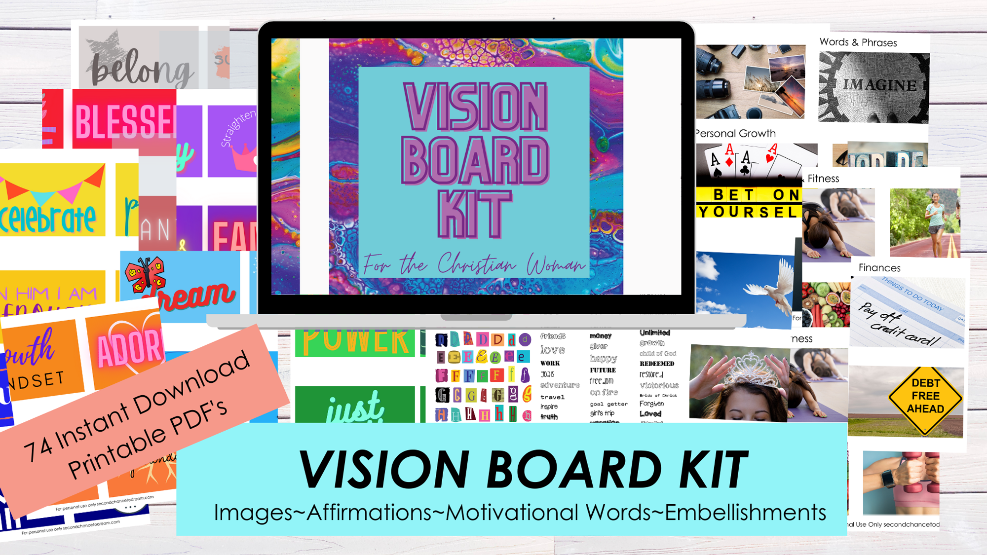 Barb Camp - Vision Board Worksheet to help you define your dreams